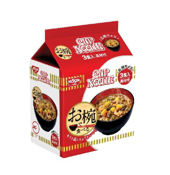 Nissin Cup Noodles in a Bowl 3P 96G – HIFUMI