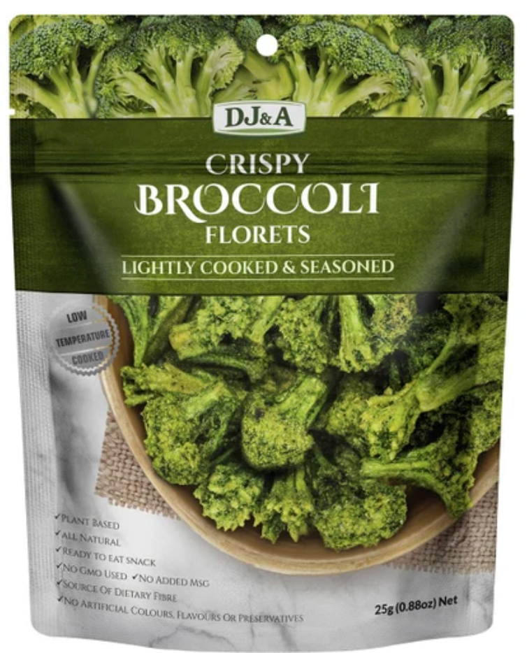 DJ&A Broccoli Florets 25G – HIFUMI