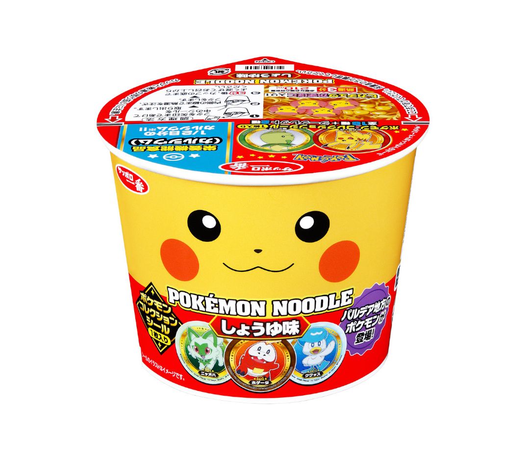SANYO SAPPORO ICHIBAN POKEMON NOODLE Soy Sauce Flavor 38G – HIFUMI