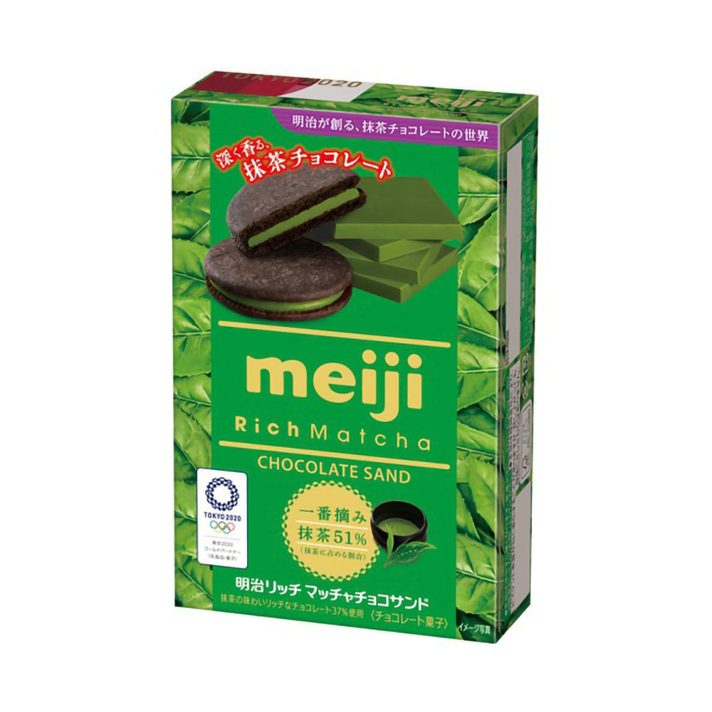 MEIJI RICH MATCHA BISCUIT 6PCS – HIFUMI