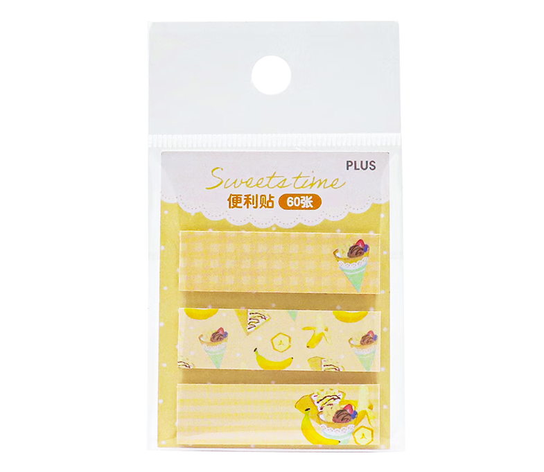 Sweets Time Sticky Notes Banana Crepes – HIFUMI