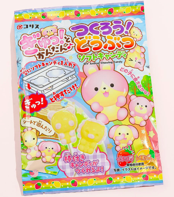 CORIS ANIMAL SHAPE DIY SOFT CANDY ASSORT 80G – HIFUMI