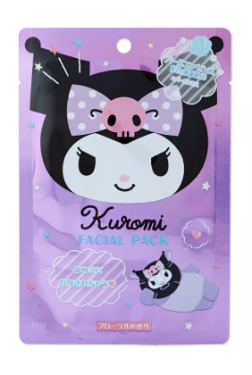 SANRIO FACE MASK KUROMI 1P – HIFUMI