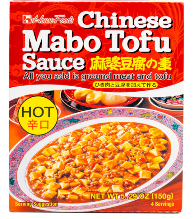 HOUSE HOT CHINESE MABO TOFU SAUCE 150G – HIFUMI