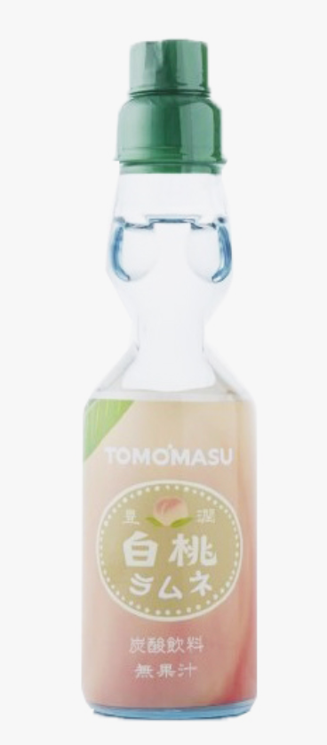 TOMOMASU WHITE PEACH RAMUNE 200ml – HIFUMI
