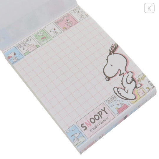 Peanuts Mini Notepad - Snoopy Comic – HIFUMI